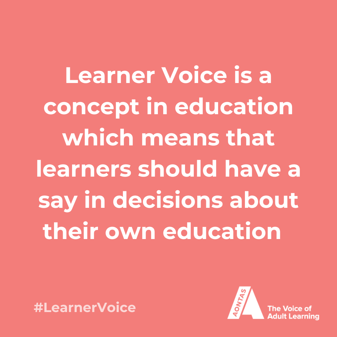 Community Education, Adult Educators and Learner Voice are priorities ...