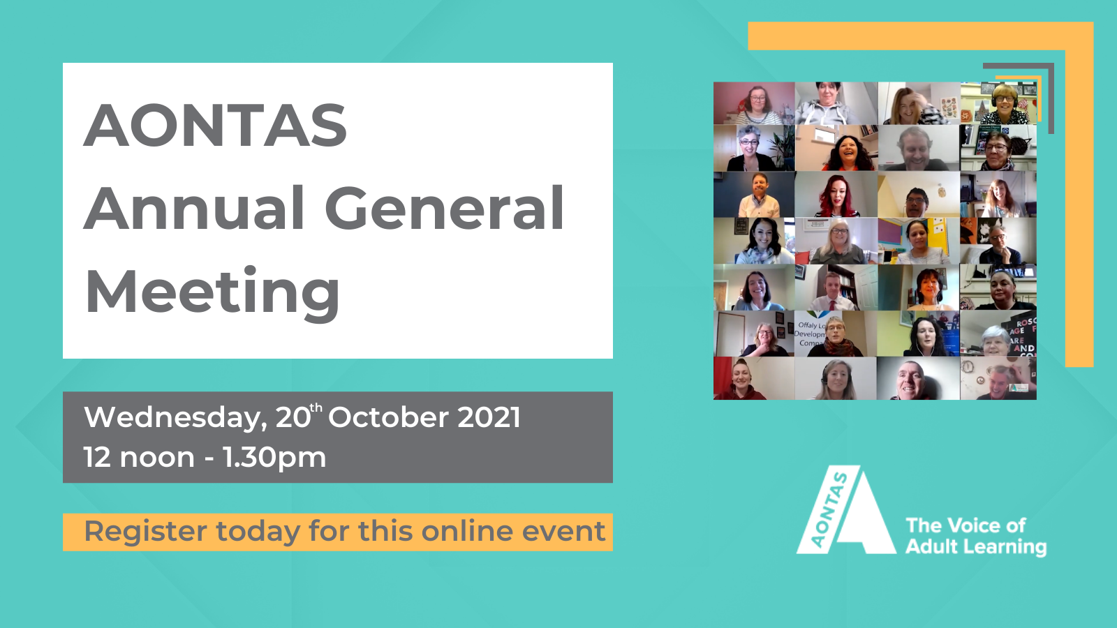 AONTAS Annual General Meeting 2021 | Aontas